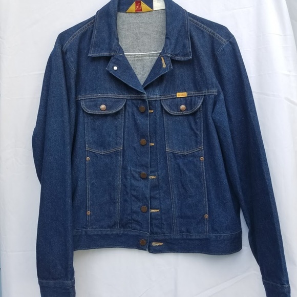 Rustler | Jackets & Coats | Vintage Rustler Blue Jean Denim Jacket ...